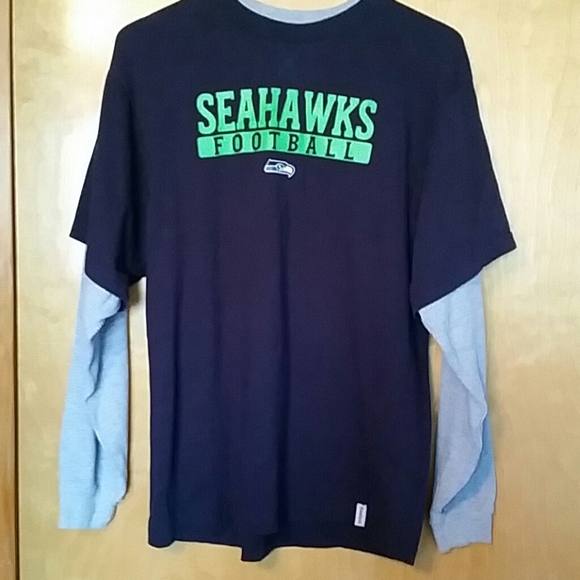 Reebok | Shirts | Reebok Nfl Seahawks Shirt Sz Xl | Poshmark
